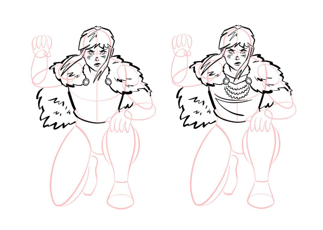 How to draw Fawn (Part 2) - The Phoenix comic